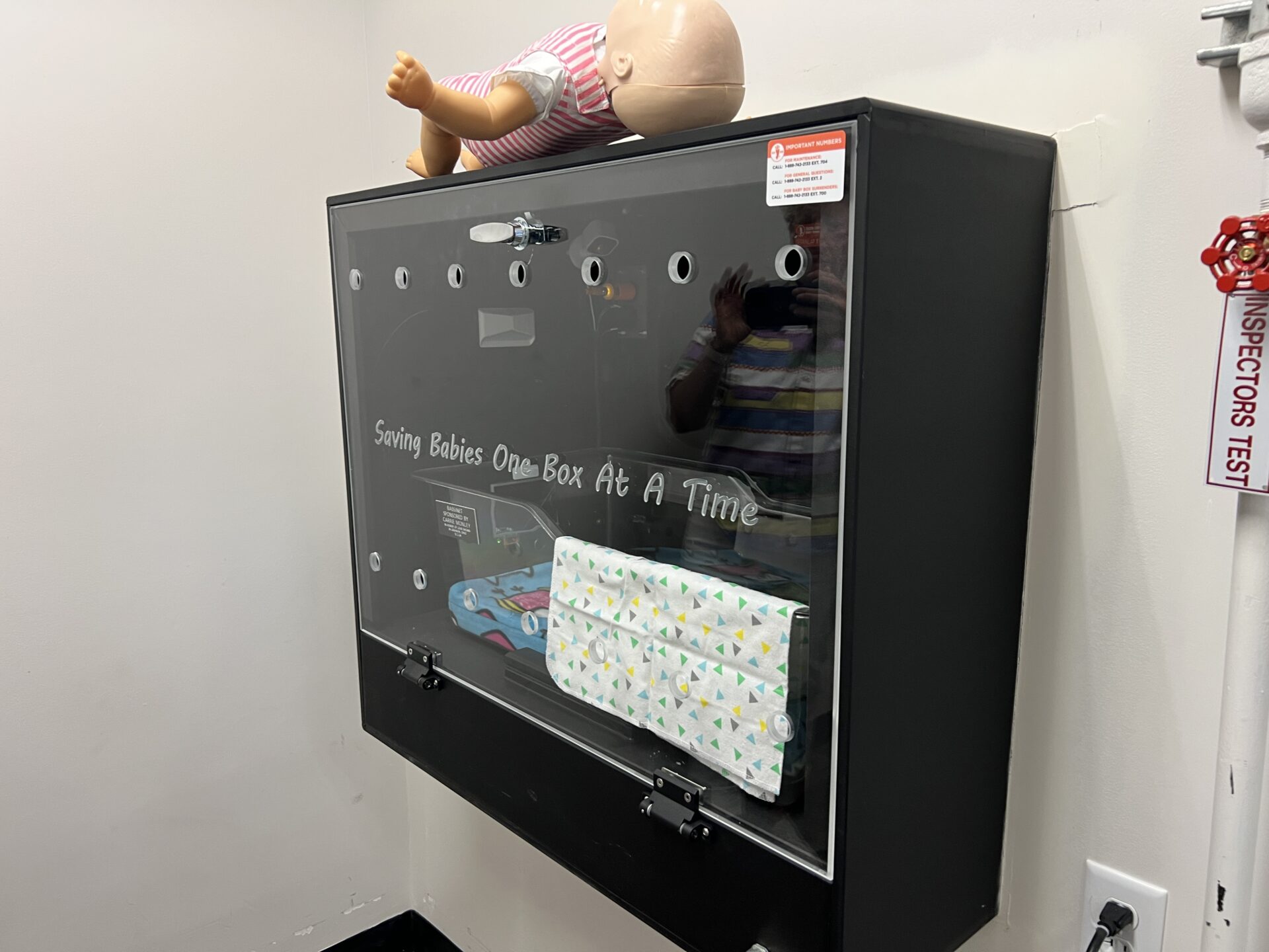 Montana's First Safe Haven Baby Box Blessed at Lockwood Fire Hall ...